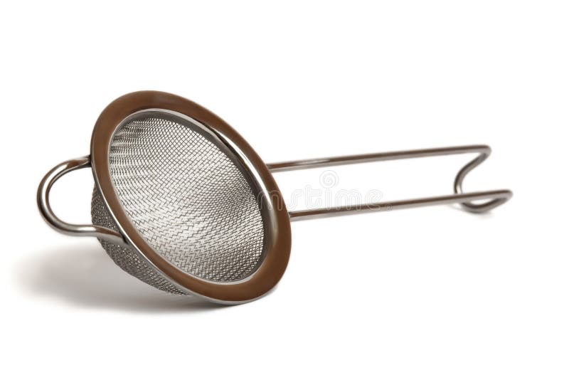 Tea strainer stock photo. Image of shadow, isolated, food - 17342424