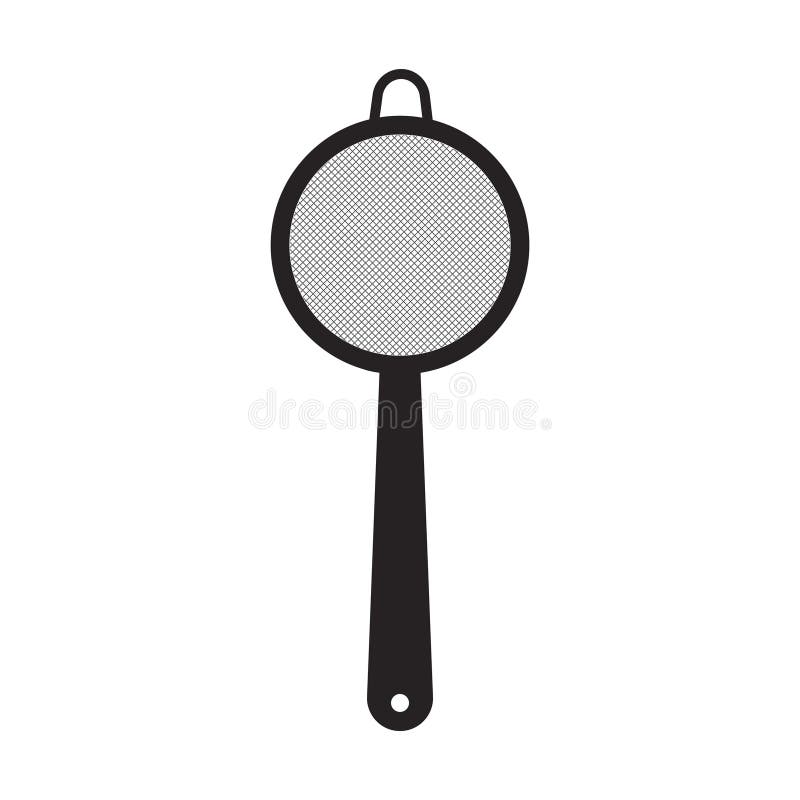 Tea strainer icon stock vector. Illustration of pictogram - 337455738