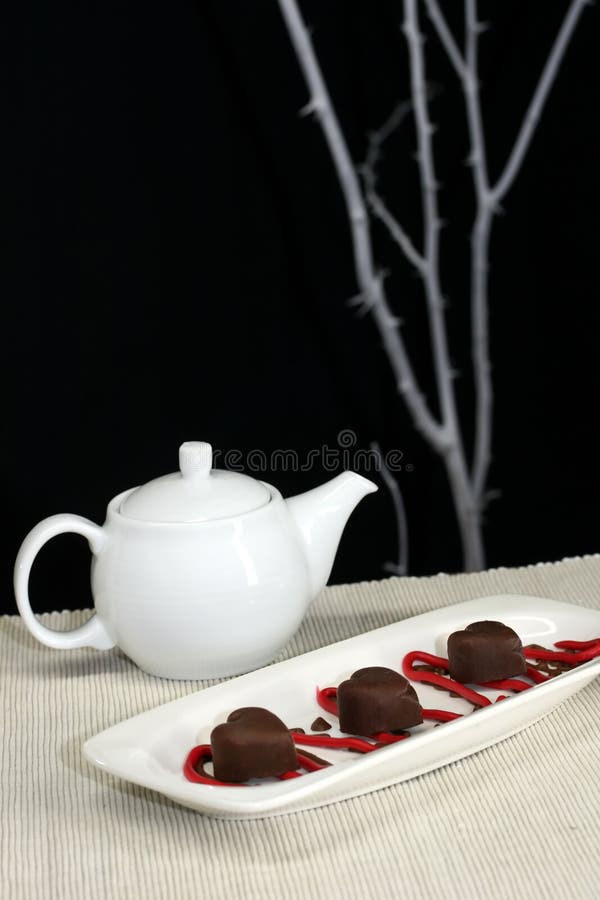 Tea and Sweets stock photo. Image of room, kettle, kitchen - 3866026