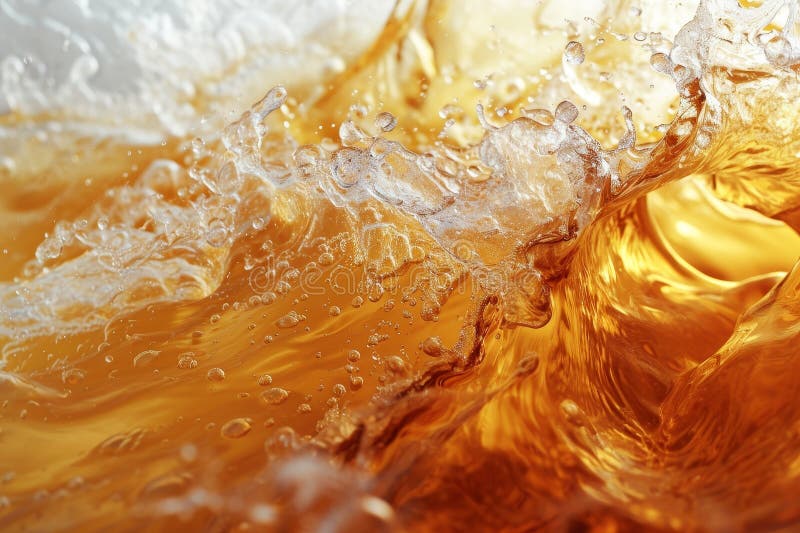 Tea Swirls: a Dance of Chaos Stock Illustration - Illustration of chaos ...