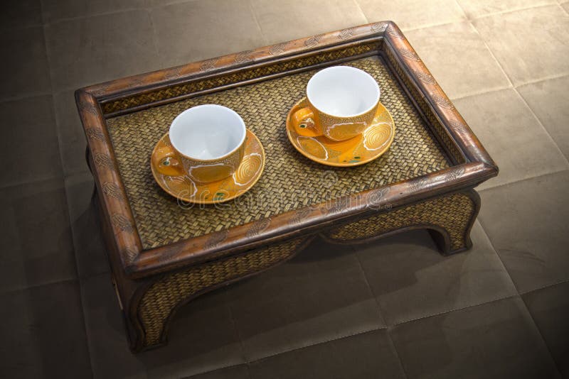 Table for tea stock image. Image of oriental, japan - 103879361