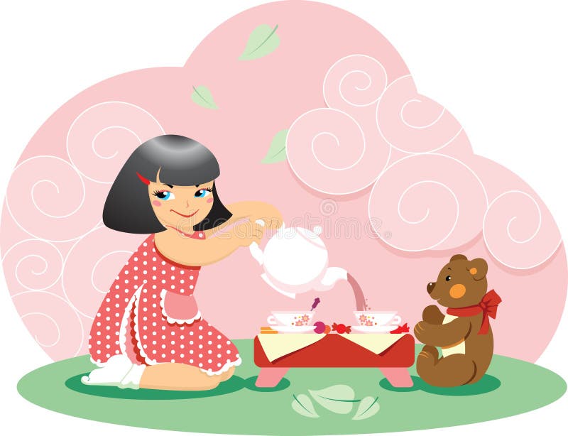 Cartoon Afternoon Tea Stock Illustrations – 1,380 Cartoon Afternoon Tea ...