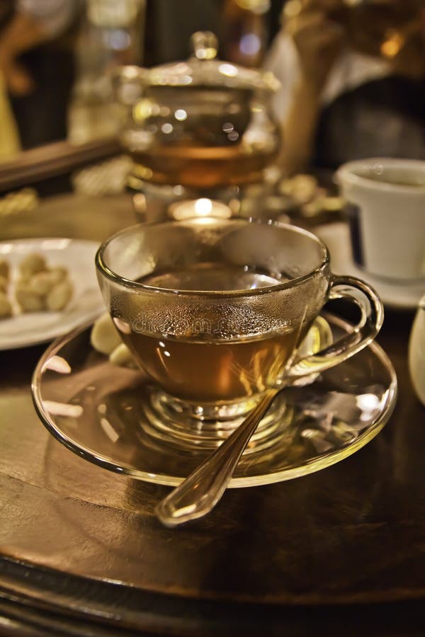 The tea time stock image. Image of brown, transparent - 21913453