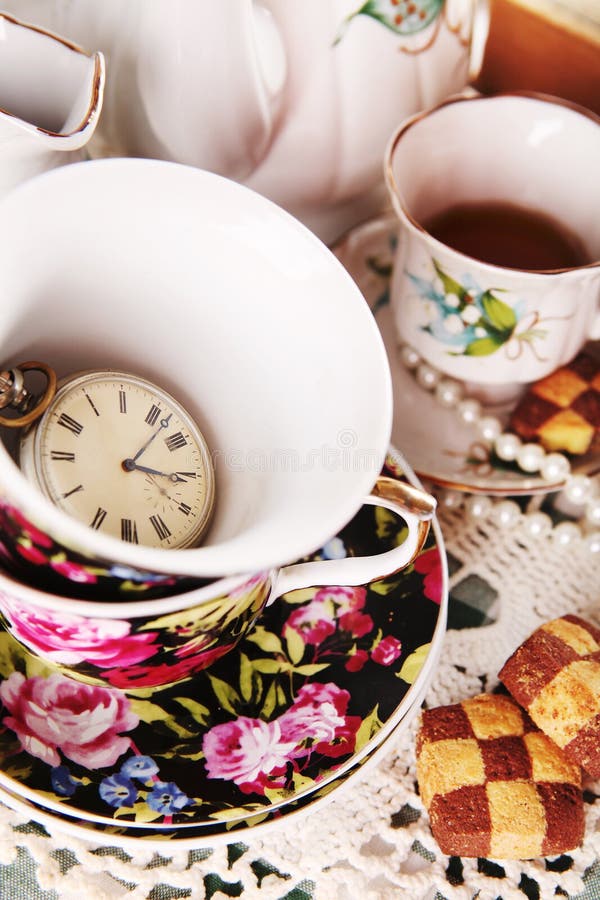 Vintage Tea Still Life 2 stock image. Image of drink - 38726555