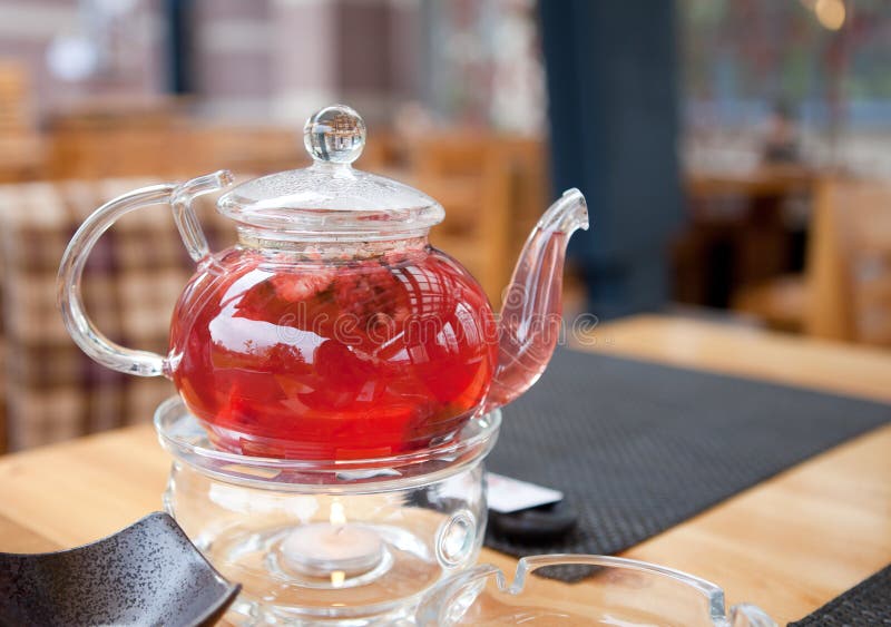 Tea time stock image. Image of dish, curative, raspberries - 26762463