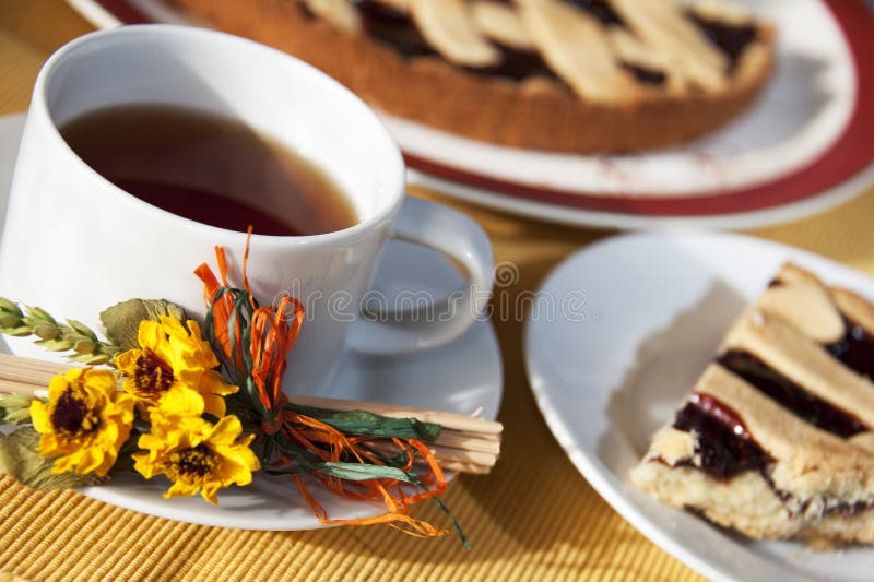 Tea time stock image. Image of cups, collection, france - 17611271