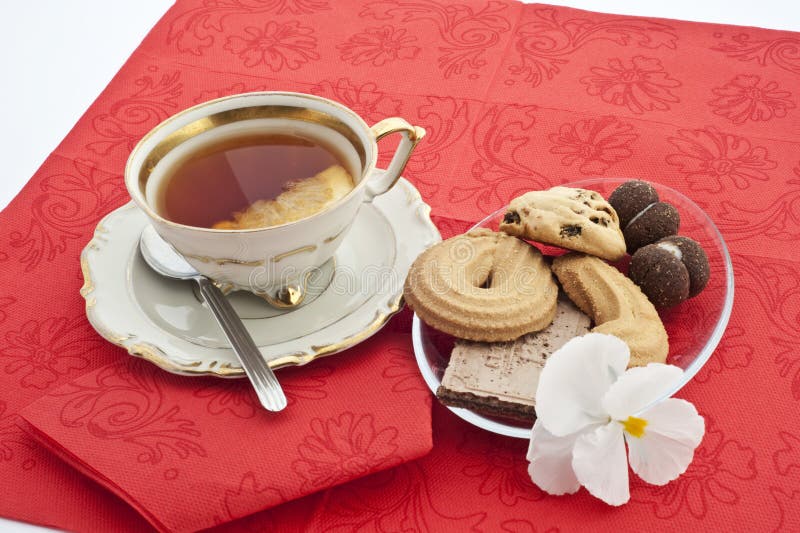 Tea time 5 stock image. Image of lemon, health, diet - 15209639