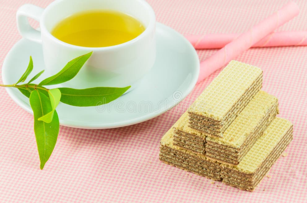 Tea time stock image. Image of cracker, closeup, delicious - 32543895