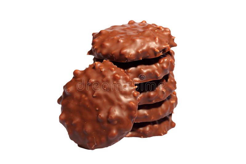 Tea Time Chocolate Biscuits Stock Image - Image of bake, crisp: 16614907