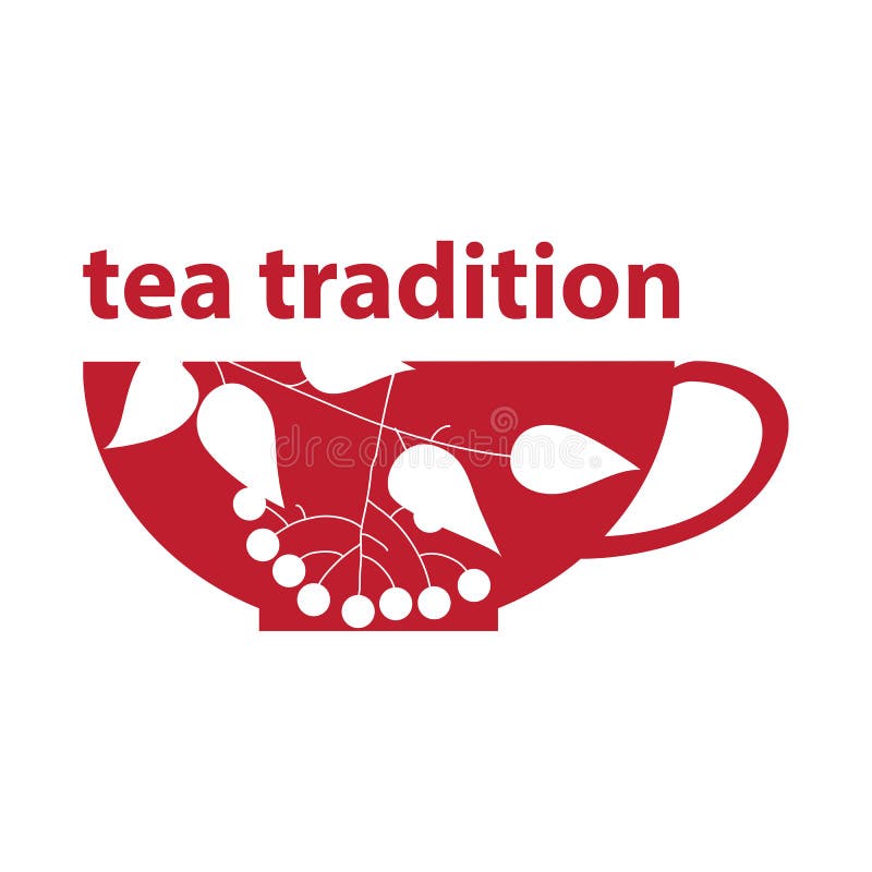 Tea tradition stock vector. Illustration of healthy, sign - 52553304