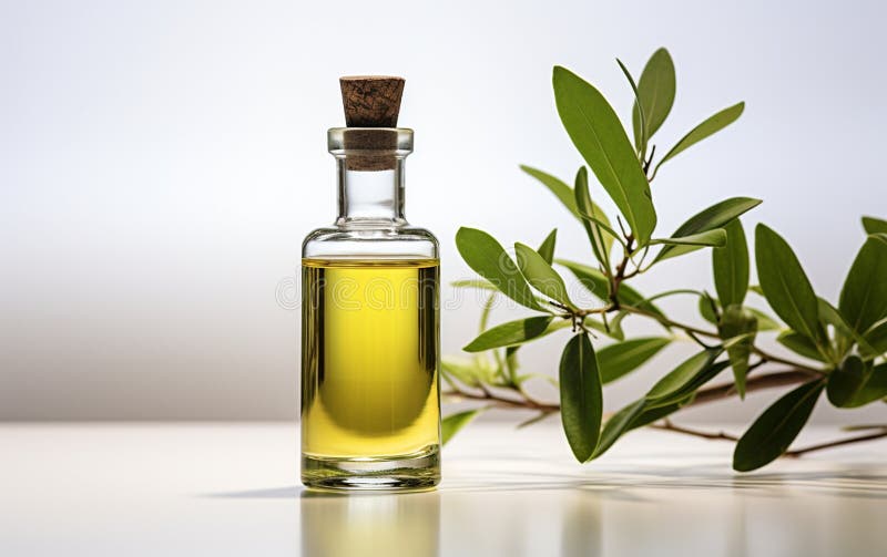 Tea Tree Oil and Botanical Harmony Stock Illustration - Illustration of online, botanical: 344884528