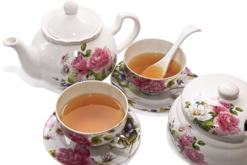 Tea for a two stock photo. Image of bowl, health, sugar - 11557044