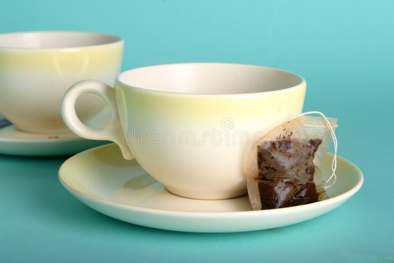 Tea for two stock image. Image of delicate, brown, porcelain - 769051