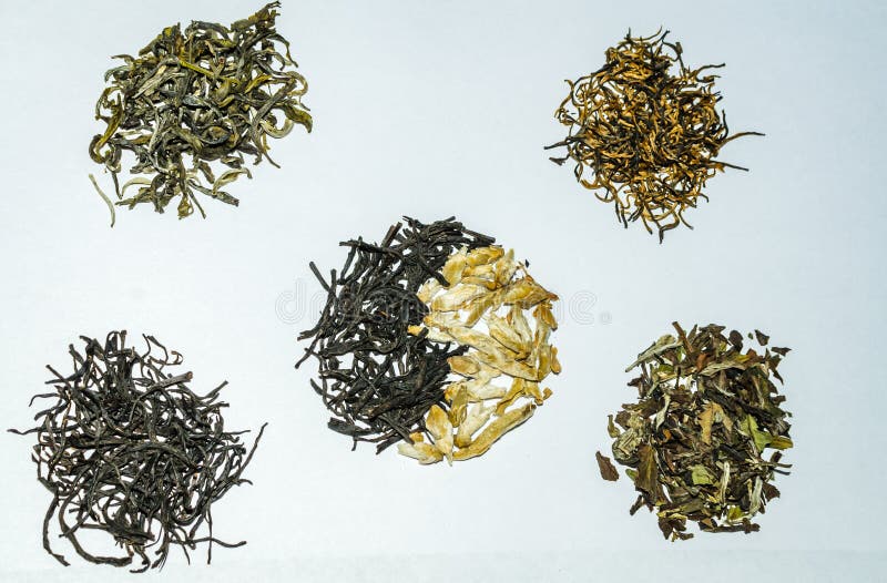 Tea Yin and Yang stock image. Image of antioxidant, fragrant - 104842439