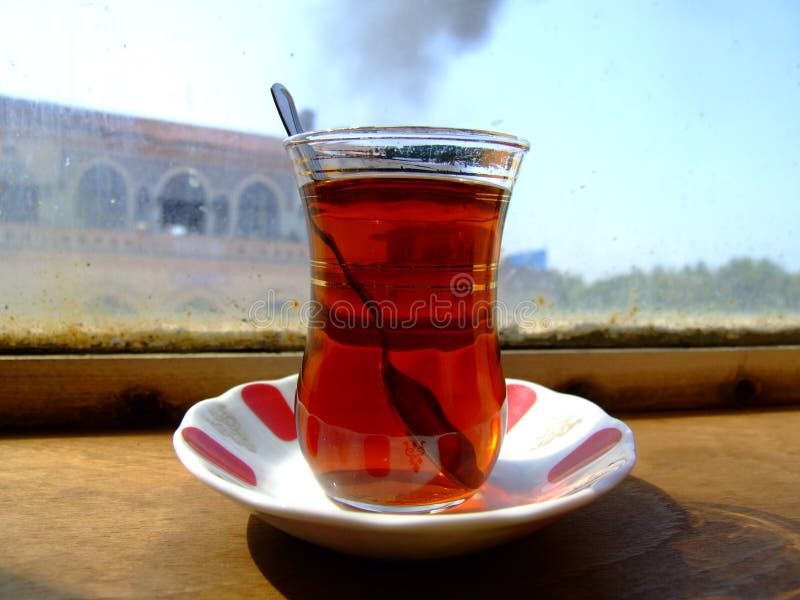 Tea turkish vapour simit stock photo. Image of istanbul - 875488