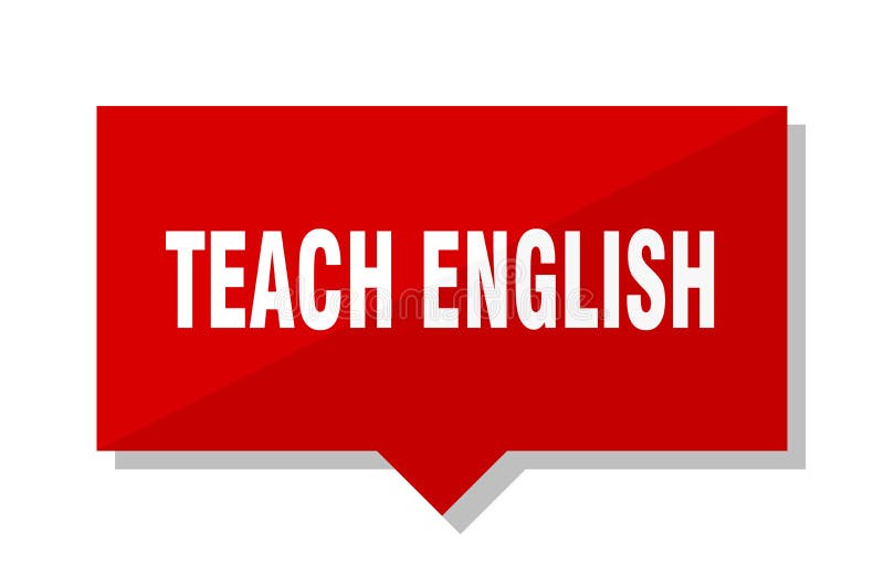 Teach english price tag stock vector. Illustration of sign - 118867823 Teach english price tag stock vector. Illustration of sign - 118867823