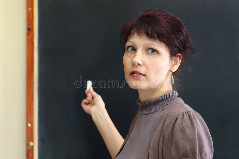Female College Professor 2 stock image. Image of education - 3098471