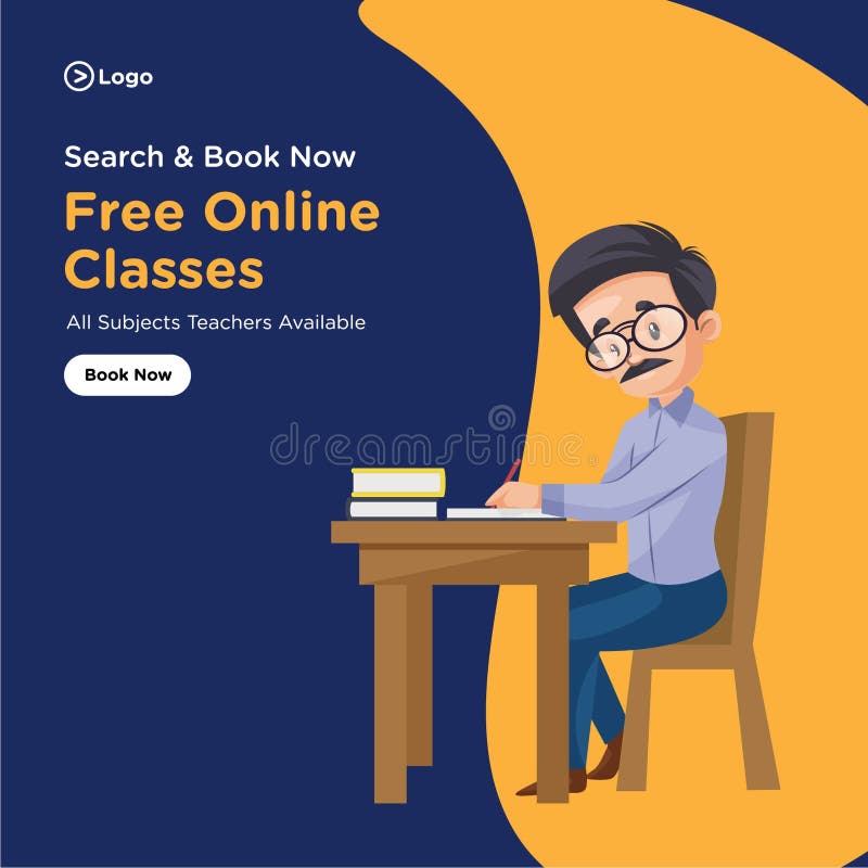 Free Online Classes of Banner Design Stock Vector - Illustration of ...