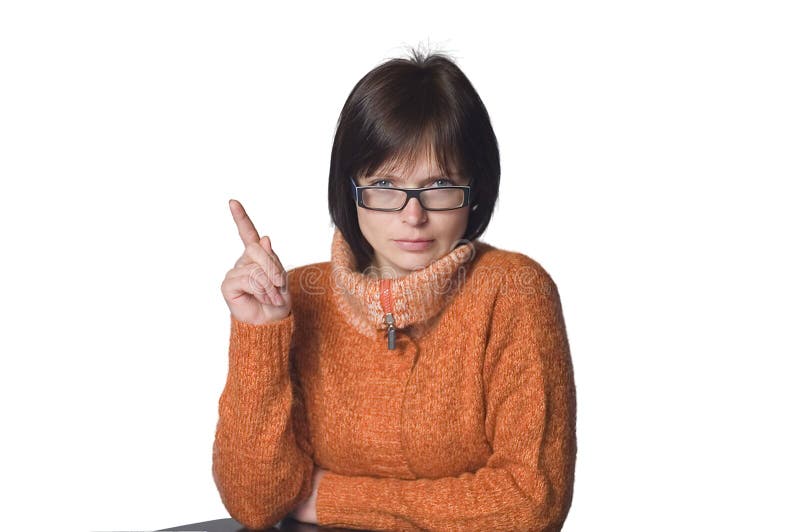 Teacher stock image. Image of seriously, austerity, brown - 2796499