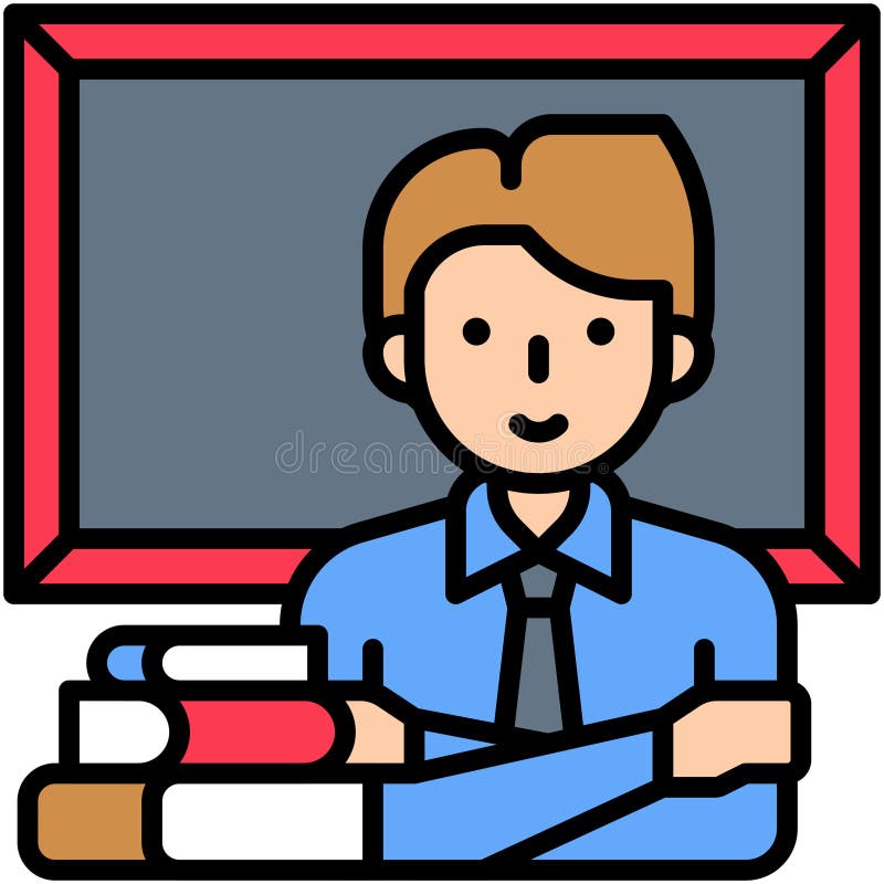 Teacher and Blackboard Icon, an Avatar that is Related To Education ...