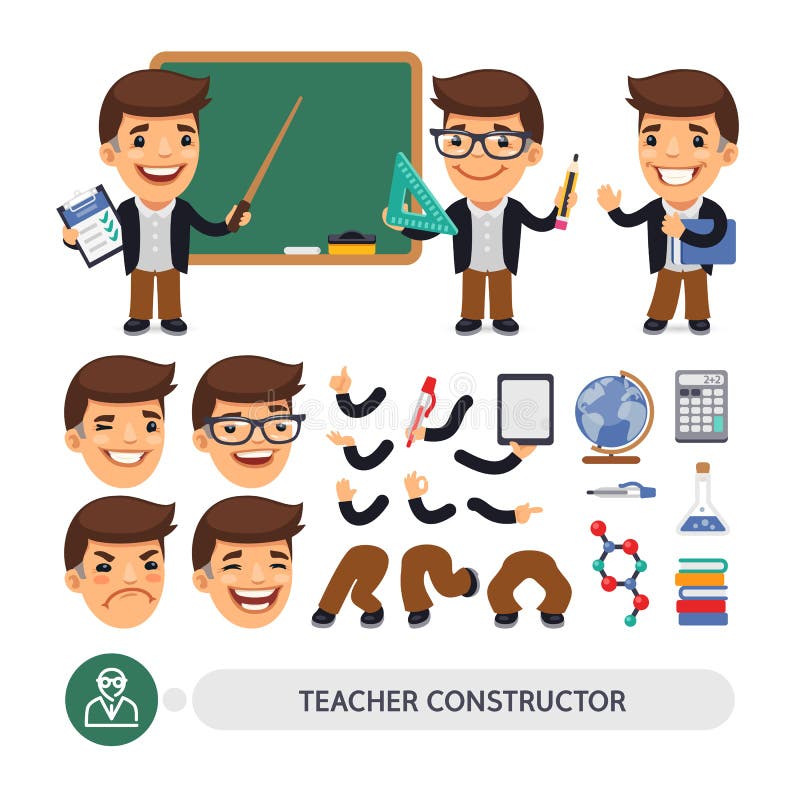 Cartoon Male Teacher Stock Illustrations – 14,837 Cartoon Male Teacher ...