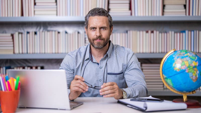 Teacher in Class. Teachers Day. Knowledge Day. School Education ...