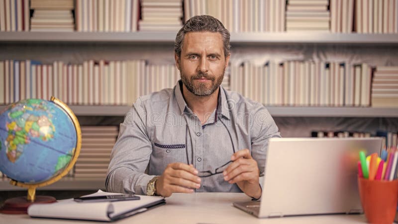 Teacher in Class. Teachers Day. Knowledge Day. School Education ...