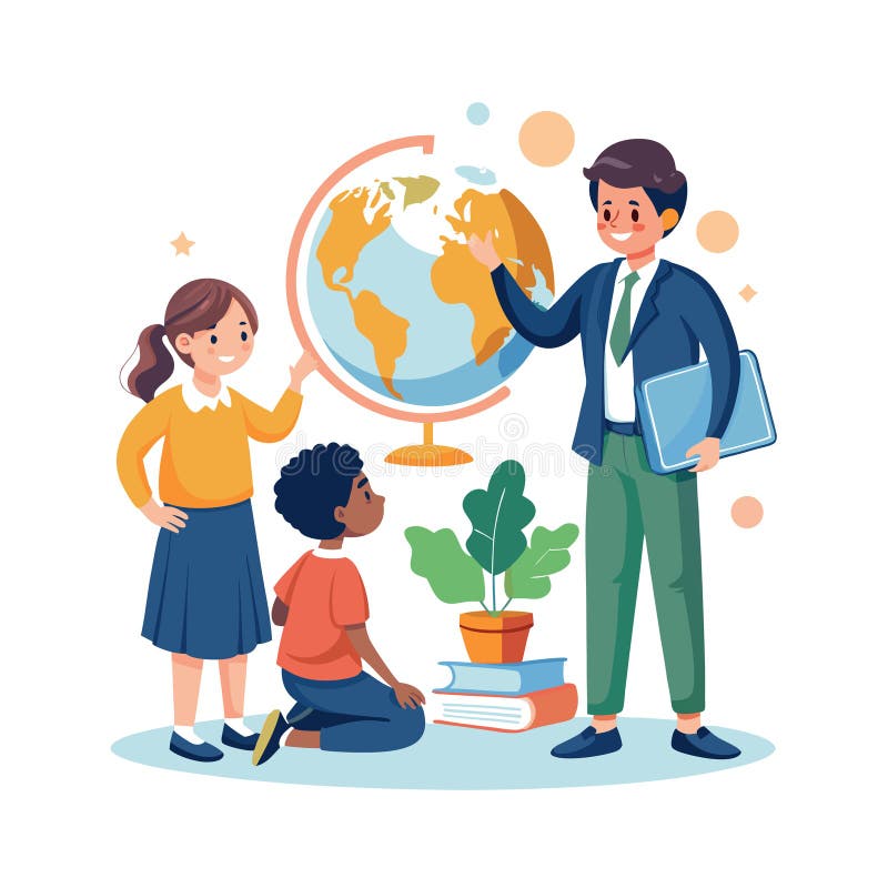 Explaining Geography Stock Illustrations – 100 Explaining Geography ...