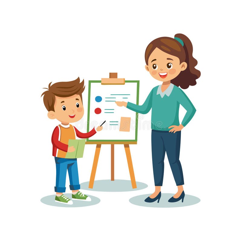 Student Presentation Stock Illustrations – 40,658 Student Presentation ...