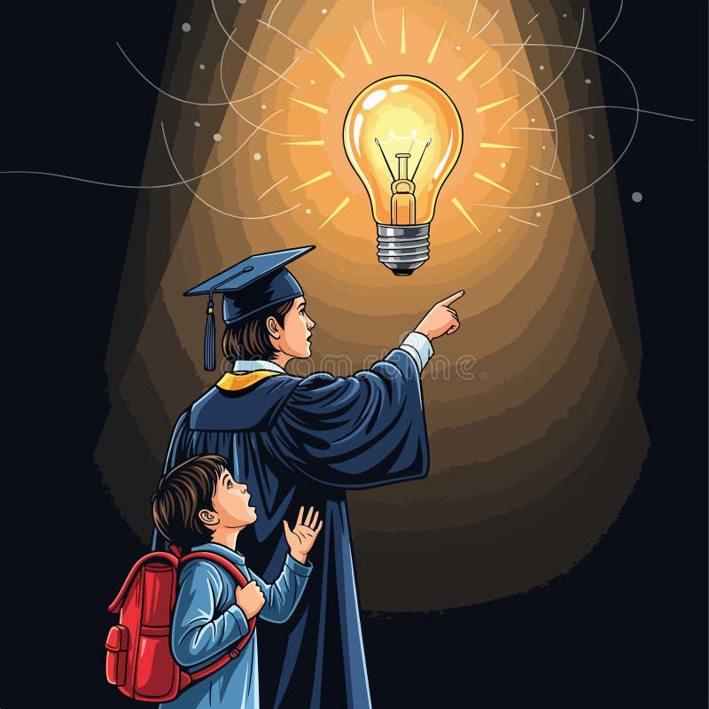 Teacher Guiding Student Stock Illustrations – 389 Teacher Guiding Student Stock Illustrations ...