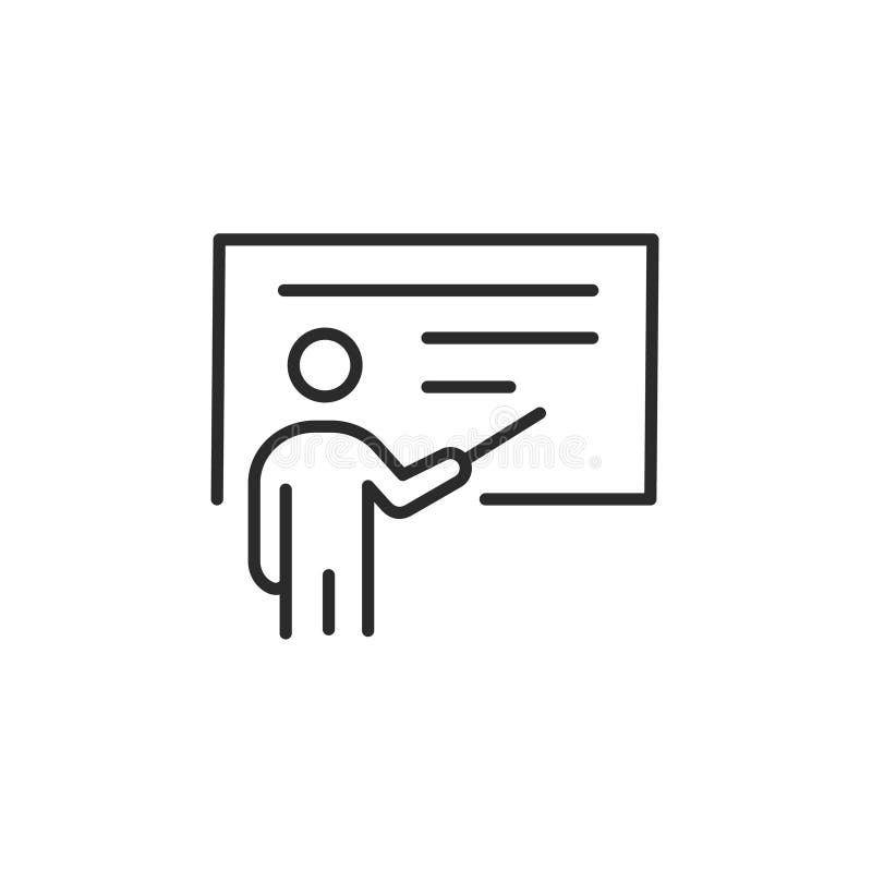 Teacher Icon stock vector. Illustration of classroom - 316922236