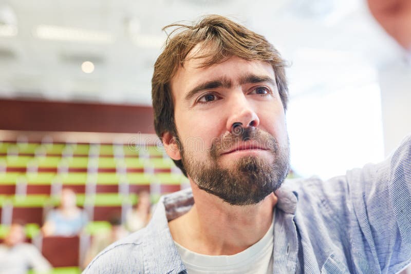 Teacher or Lecturer in University or College Stock Photo - Image of ...