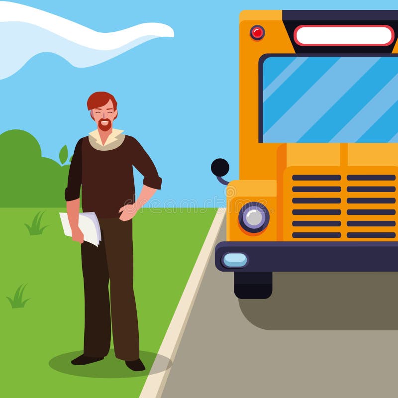 School Bus Manager Stock Illustrations – 75 School Bus Manager Stock ...