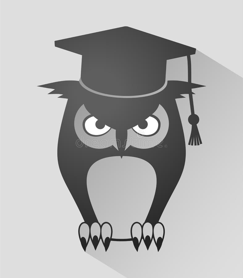 Teacher owl icon stock vector. Illustration of graphic - 93196191