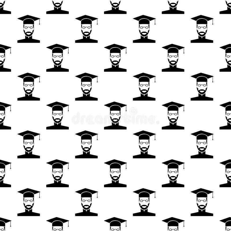 Teacher pattern seamless stock vector. Illustration of intellect - 78832999