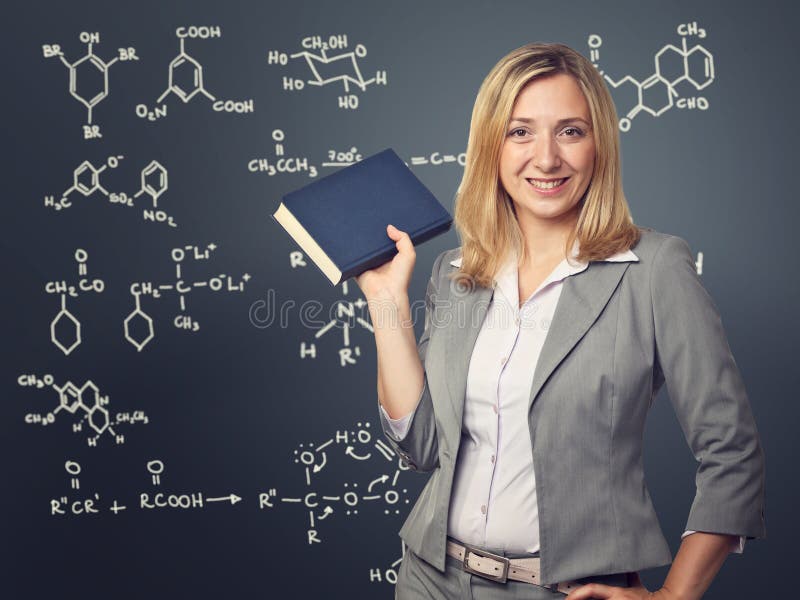 Teacher portrait stock photo. Image of adult, college - 26045602