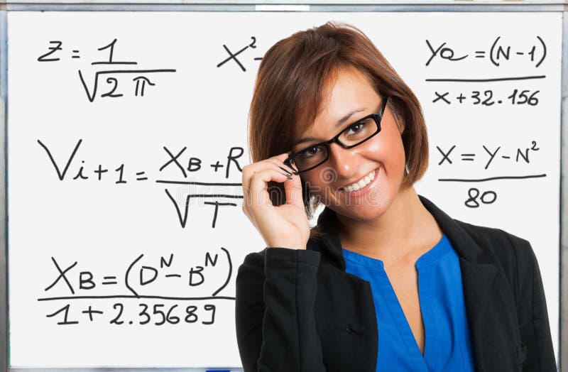 Teacher portrait stock photo. Image of beauty, lady, portrait - 45014812