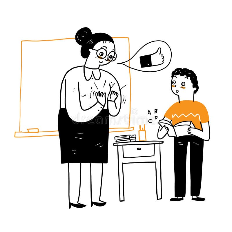 Praise Teacher Stock Illustrations – 72 Praise Teacher Stock ...