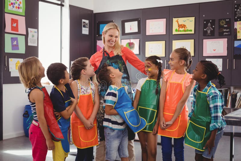 Black Woman Teacher Kindergarten Student Stock Photos - Free & Royalty ...