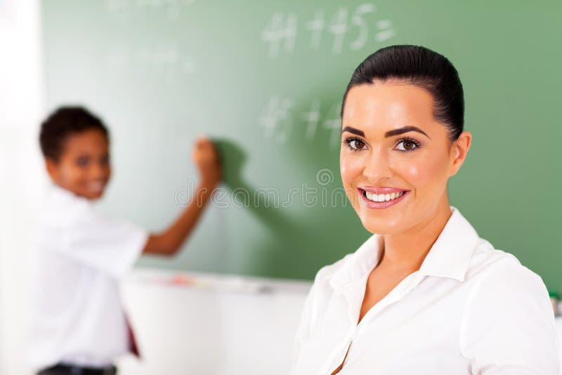 Teacher chalkboard student stock photo. Image of biology - 31575620
