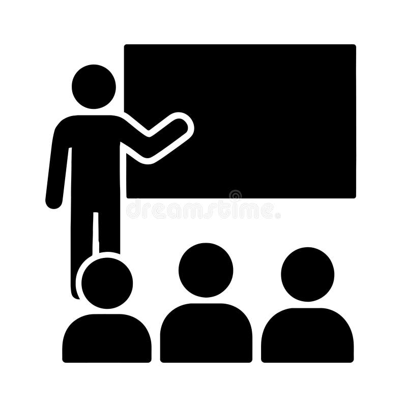 Teacher and Students Classroom Silhouette – Representation of Education ...