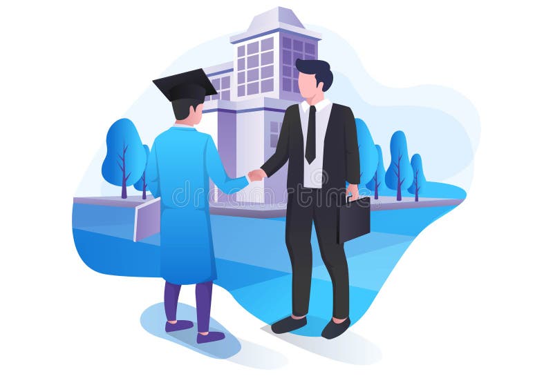 Male Student Shaking Hands Teacher Stock Illustrations – 6 Male Student ...