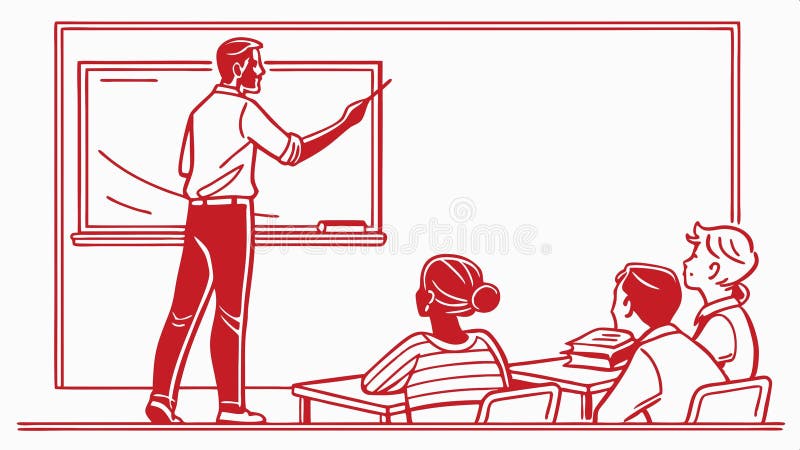 Classroom Education Student Teacher Vector Stock Illustrations – 28,852 ...