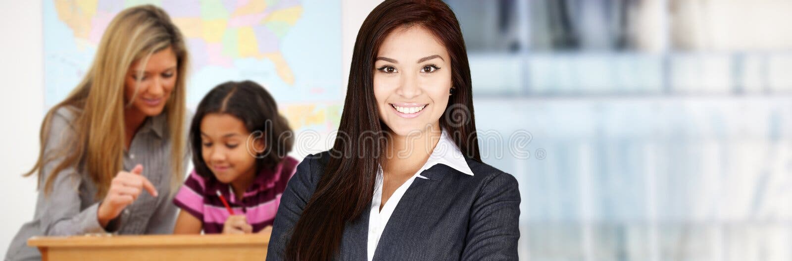 Principal and Teacher stock photo. Image of female, friendship - 23921042