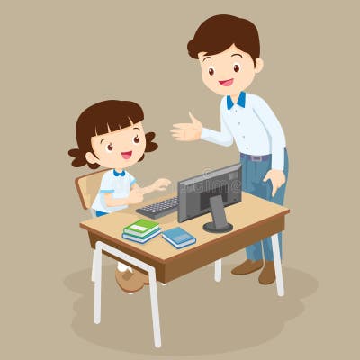 Pupil Computer Stock Illustrations – 7,678 Pupil Computer Stock ...