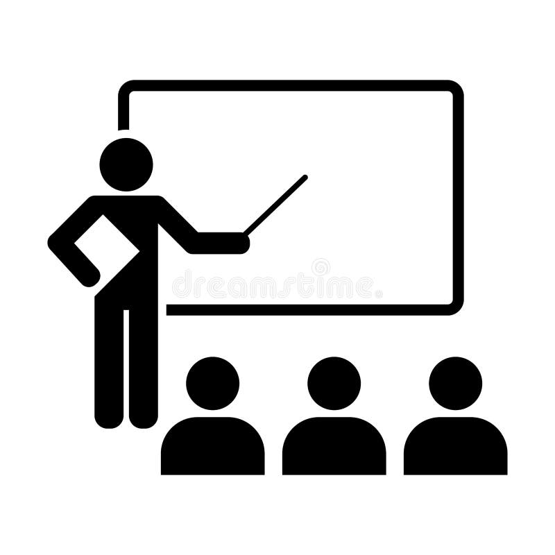 Teacher - Teaching - Presentation Icon Vector Design Template Stock ...
