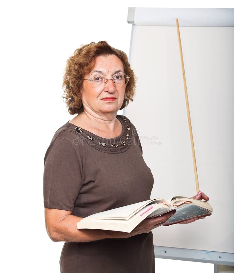 Teacher at work stock image. Image of writing, white - 20654325