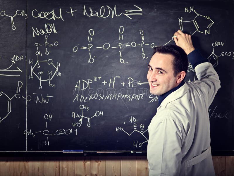 Teacher at work stock photo. Image of book, read, blackboard - 17537592