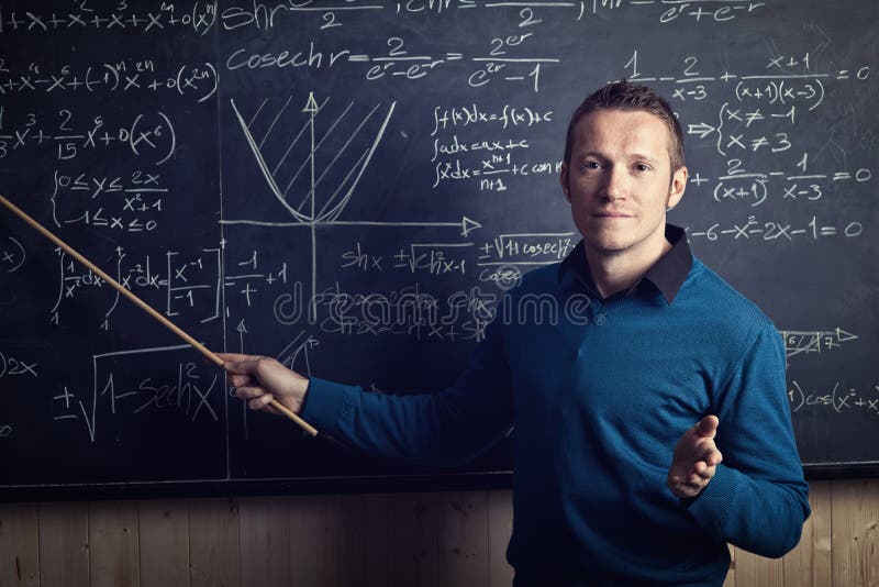 Teacher at work stock photo. Image of book, read, blackboard - 17537592