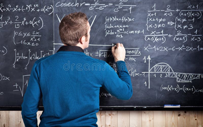Teacher at work stock photo. Image of book, read, blackboard - 17537592
